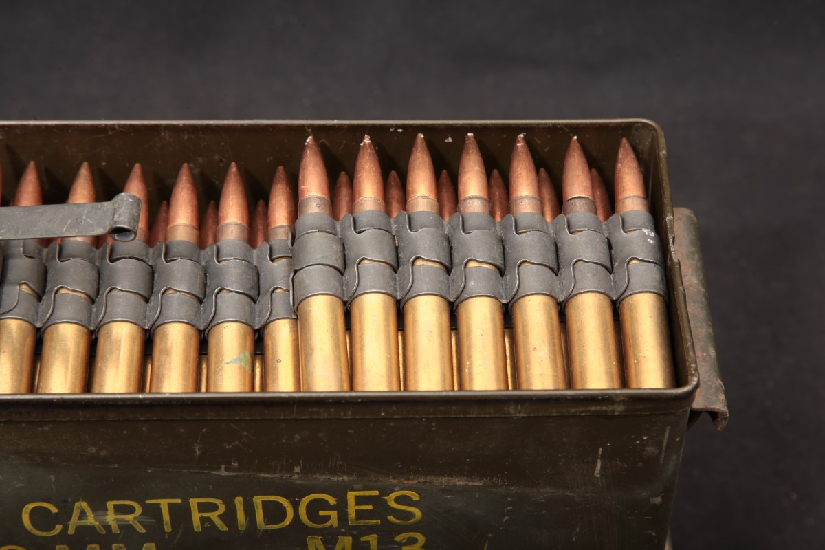 Us Military 250x 7.62x63 Linked Ammunition Us Surplus 7.62 Fmj Bullets ...