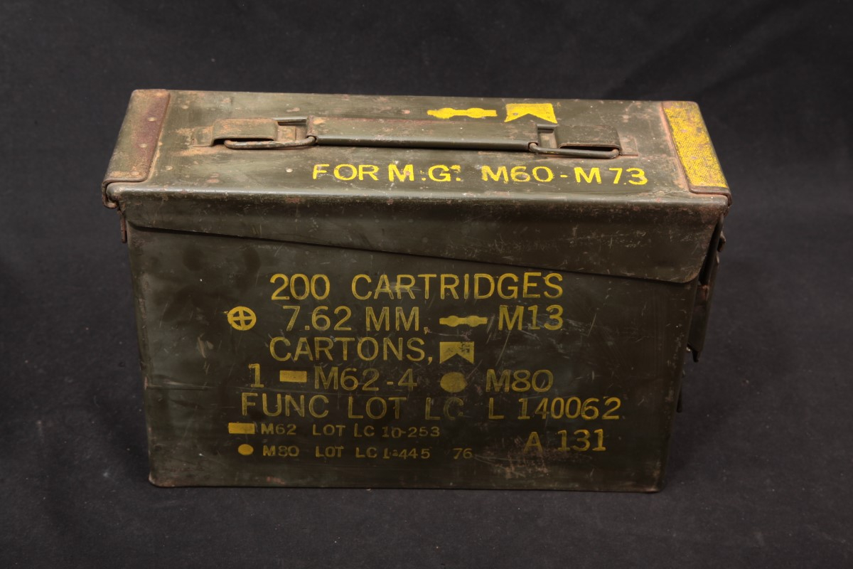 Us Military 250x 7.62x63 Linked Ammunition Us Surplus 7.62 Fmj Bullets ...