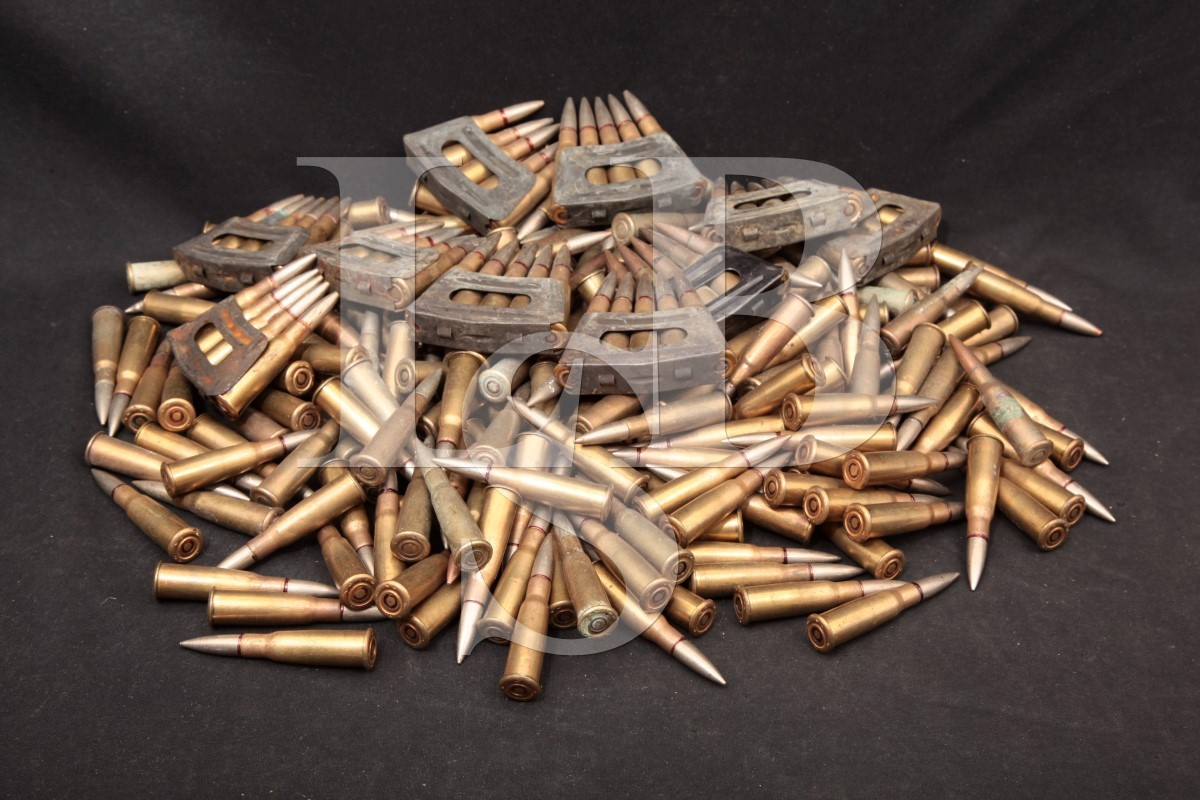 320x 8mm Lebel Ammunition Fmj Bullets Some On Clips 8mm French Lebel ...