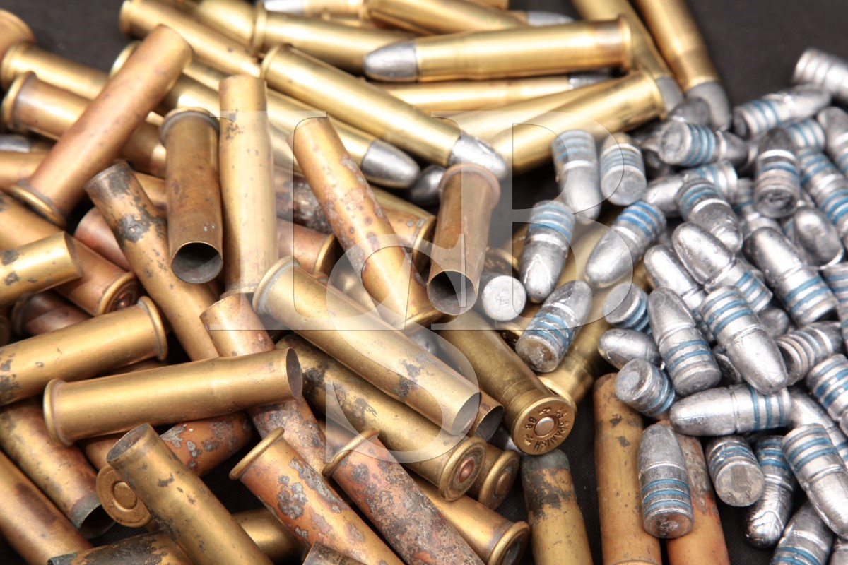 Reloaded 29x .43 Spanish Ammunition 380 Grain Lead RN Bullets, 49x ...