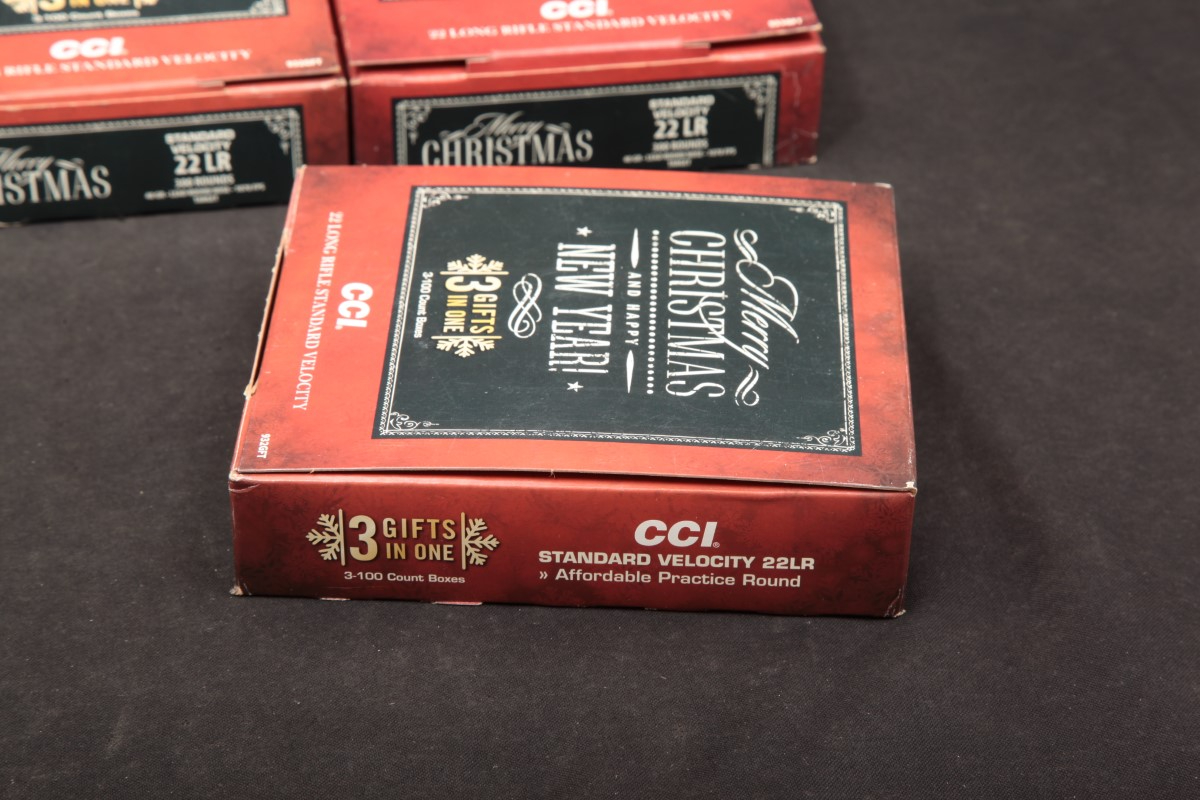 Cci Ammunition 900x .22 Lr Ammunition Cci 3x Boxes Christmas & New ...