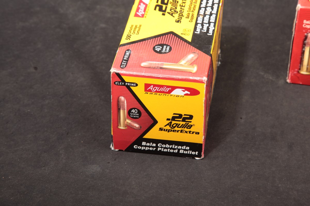 Pictures: Aguila 1100x .22 LR Ammunition High & Hyper Velocity 30 & 40 ...