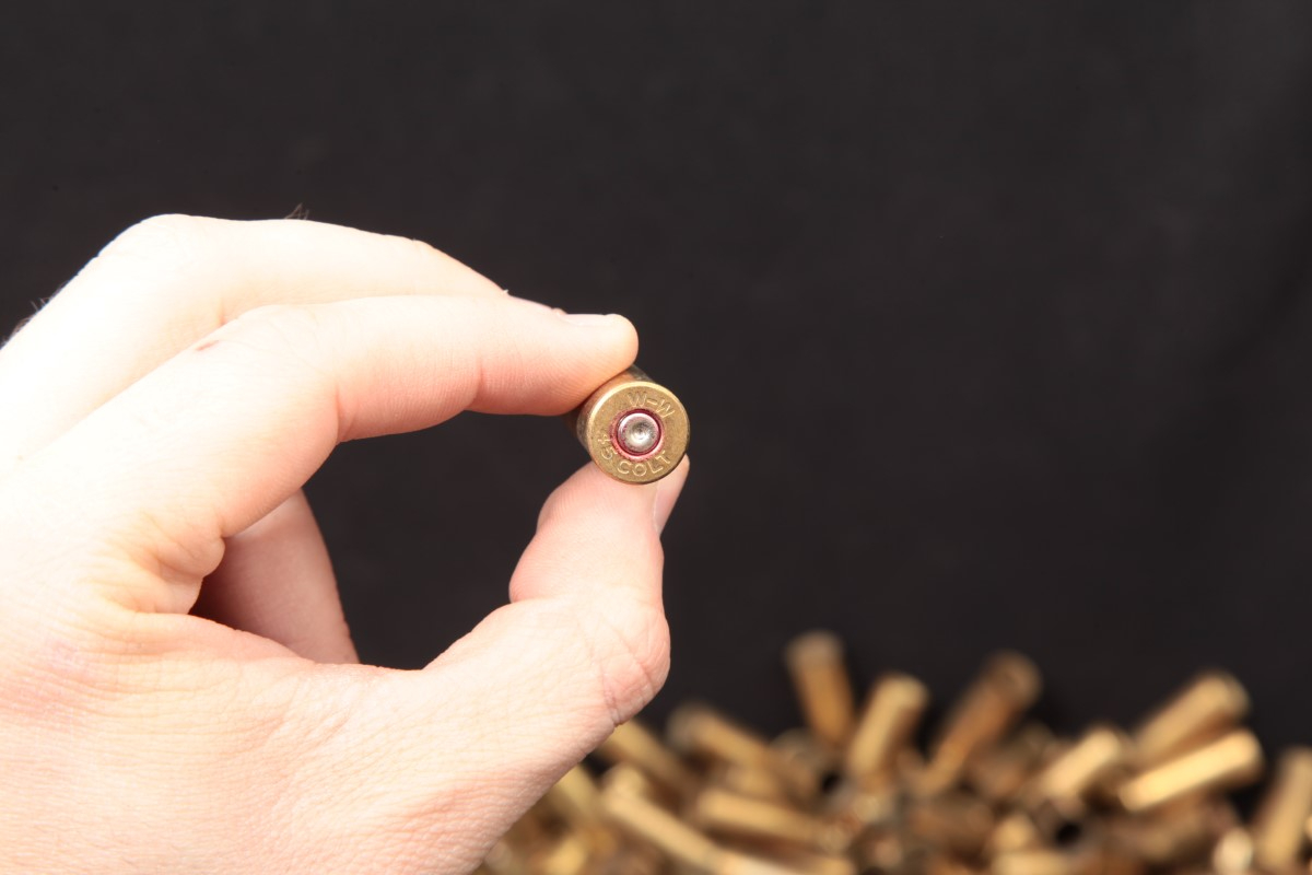 Mixed 850x .45 Colt Fired Brass Cases Rem, Win, Starline .45 Lc Brass ...