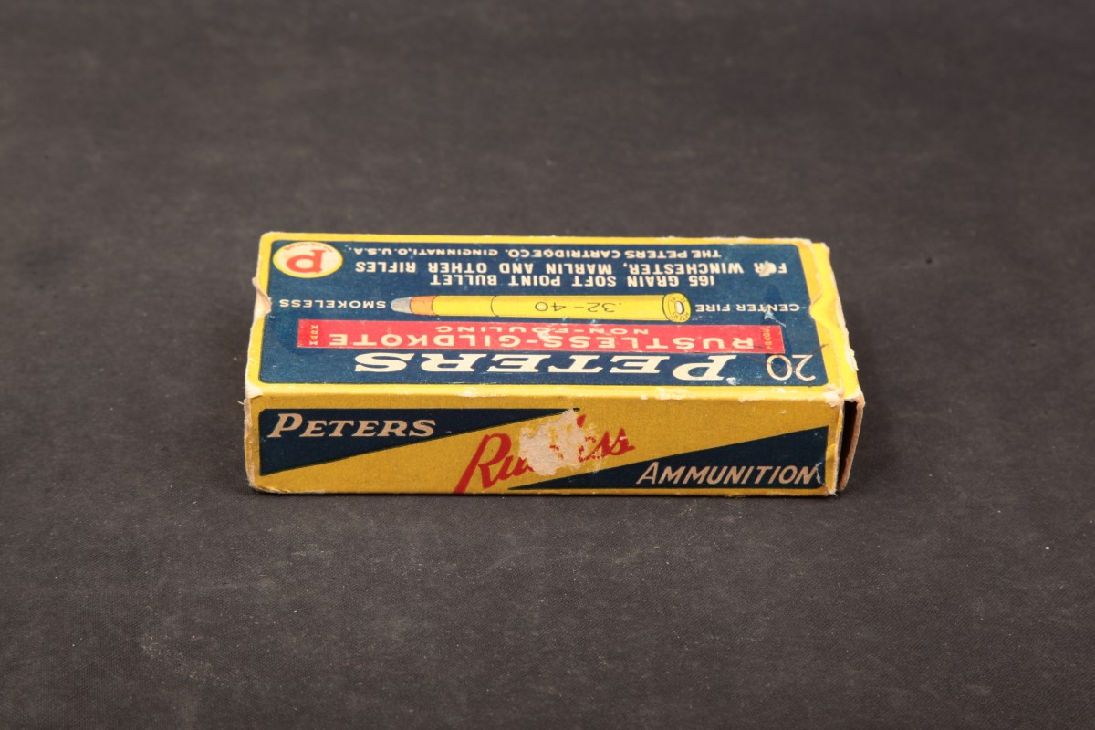 Peters Cartridge Company 10x .32-40 Win. Vintage Ammunition In Original ...