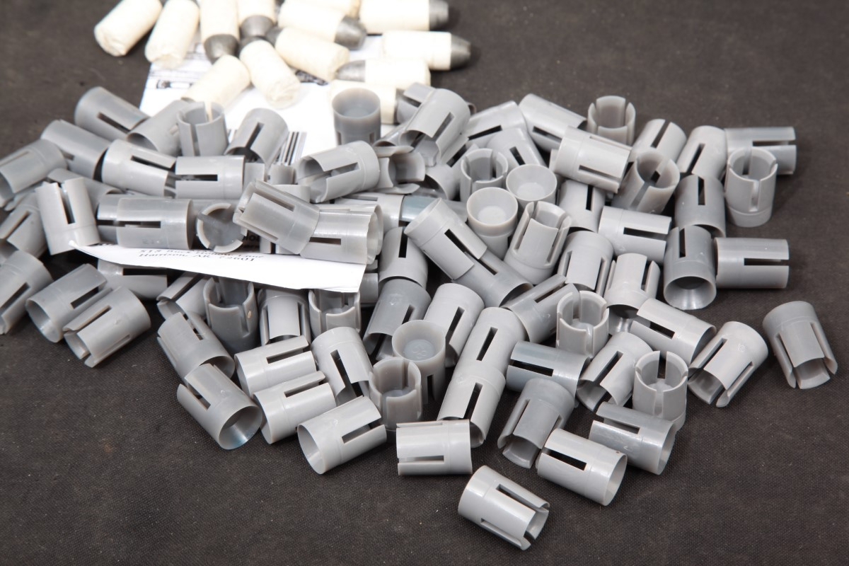 67x Mixed Sabots .50 & .45 Caliber Hornady & Fed. & .45 Paper ...