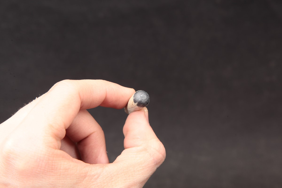 5x .36 Cal. Ball Cartridges Unknown Brand In A Cool Box .36 Ball ...