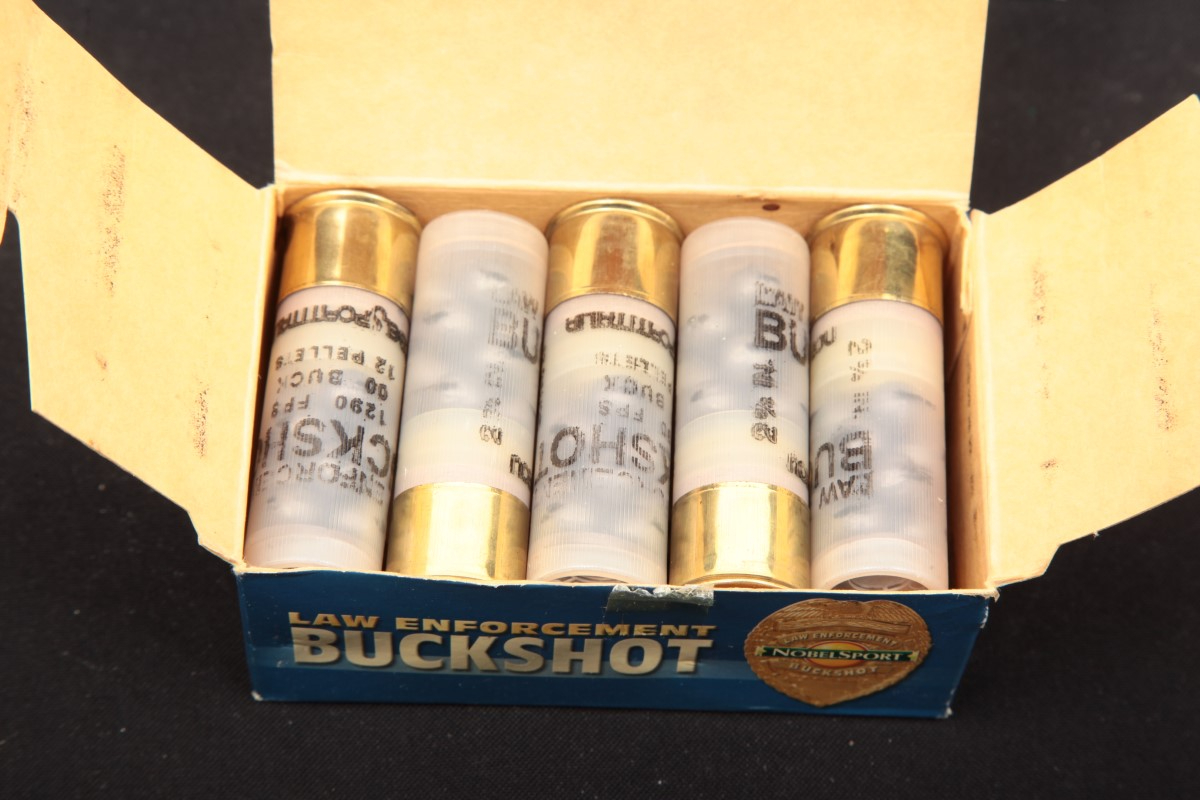 Nobel Sport 110x 12 Ga. Ammunition Nobel Law Enforcement 00 Buck Shot 2 ...