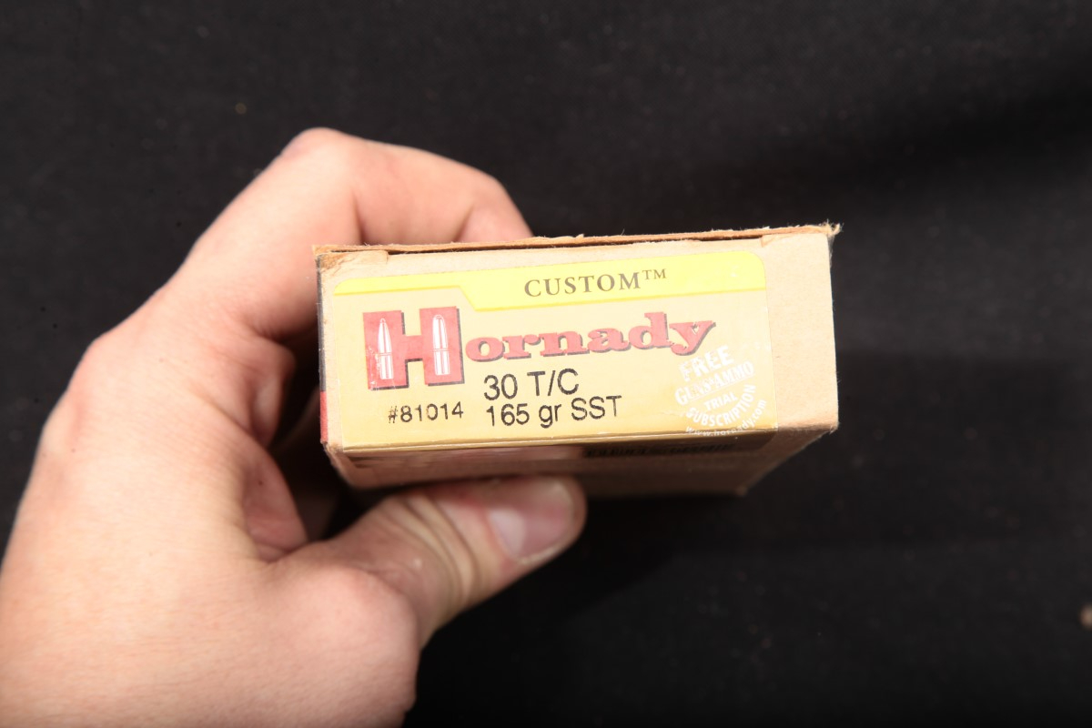 20x .30 T/C Ammunition 165 Grain SST Bullets Hornady .30 T C Ammo .30 ...