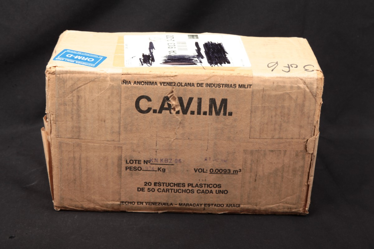 Cavim 1000x .32 Auto Ammunition Venezuelan 71 Grain Fmj Bullets 20x ...