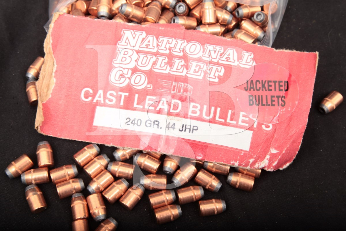 246x .44 Caliber Bullets 240 Grain Jhp National Bullet Co. .427 ...