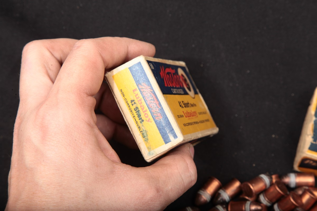 Mixed 95x .41 Short Rim Fire Vintage Ammunition Western, Peters, Umc ...