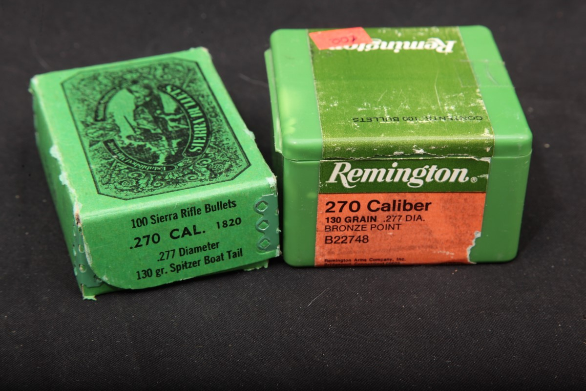 Mixed 399x .270 Caliber Bullets .277 Diameter Nosler, Sierra, Hornady ...