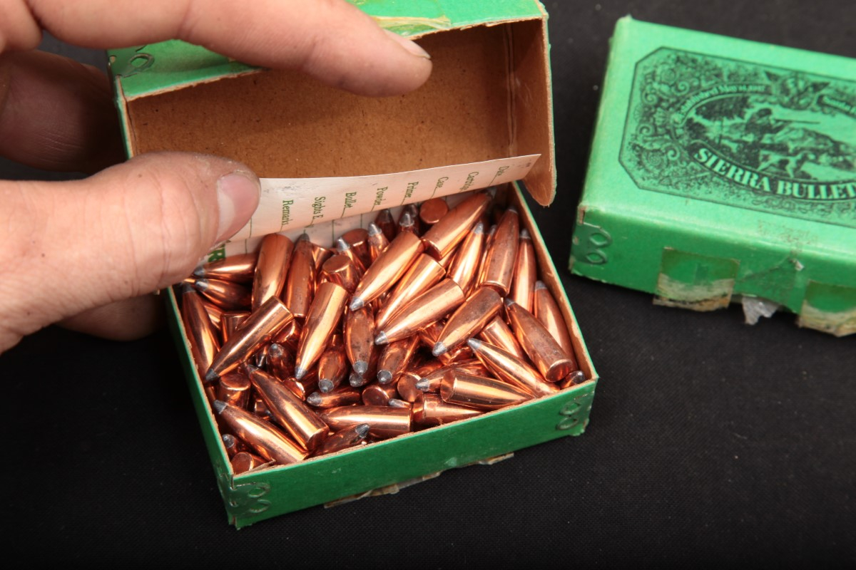 Mixed 635x .25 Caliber Bullets .257 Diameter Win, Sierra, Rem. 60-100 ...