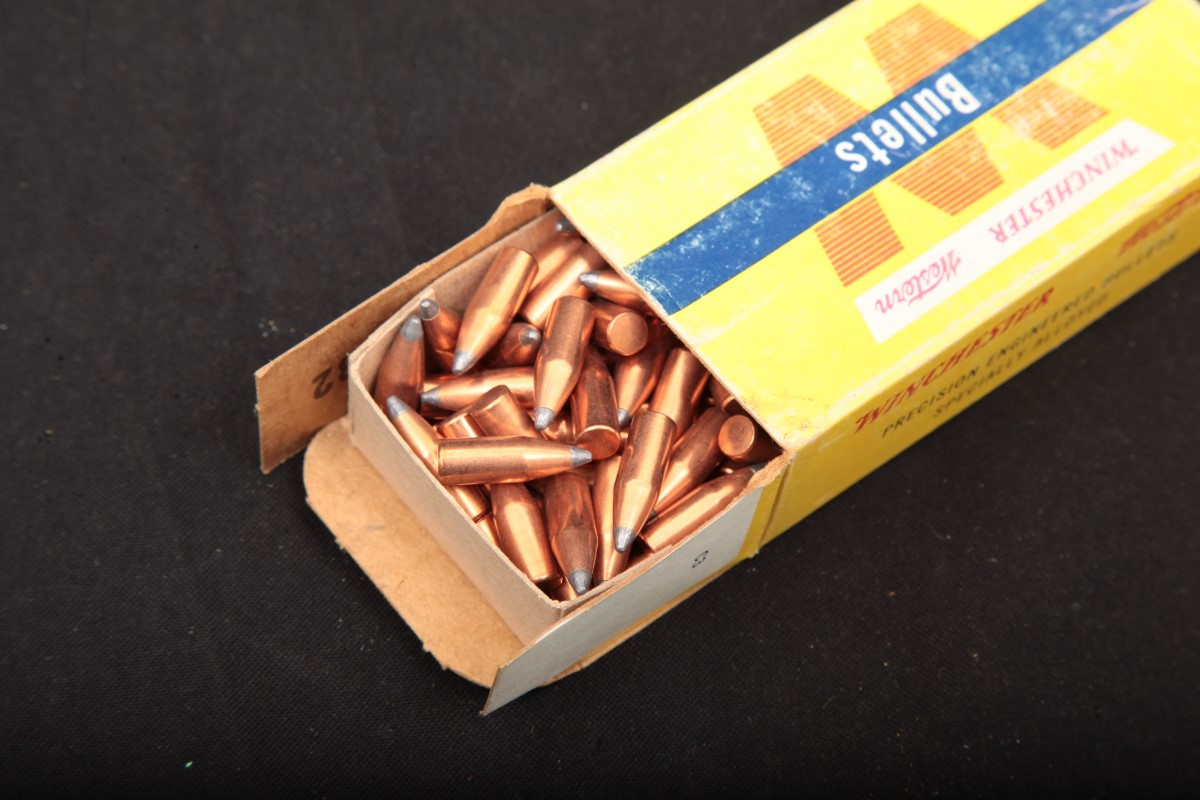 Mixed 635x .25 Caliber Bullets .257 Diameter Win, Sierra, Rem. 60-100 ...