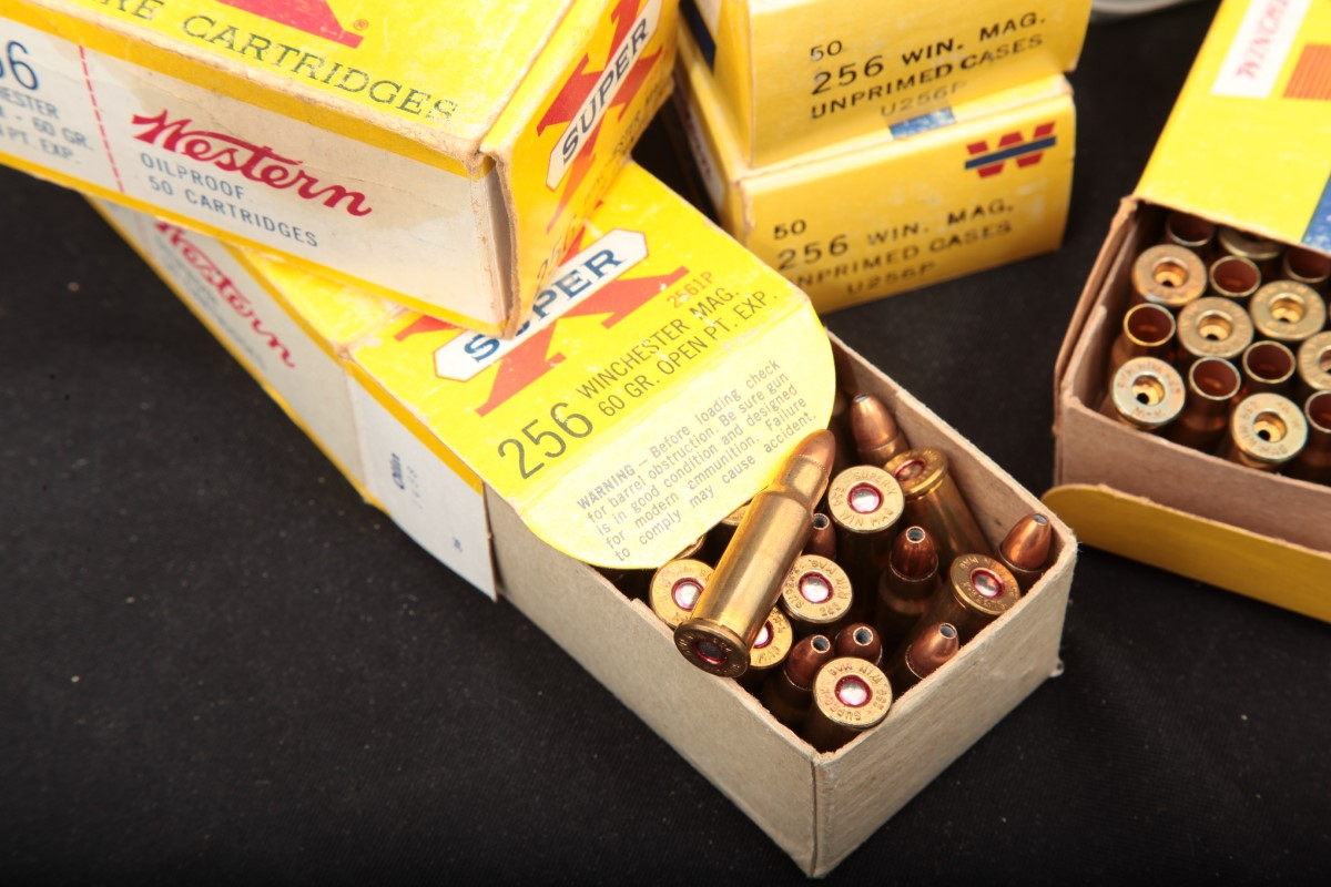 Western Cartridge Company 105x .256 Winchester Magnum Ammunition 60 ...