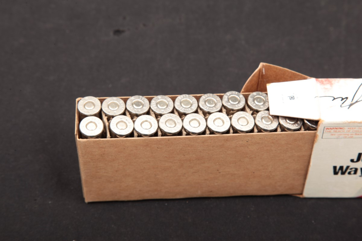 40x .32-40 Winchester Ammunition 1x Box Vintage John Wayne Collectable ...