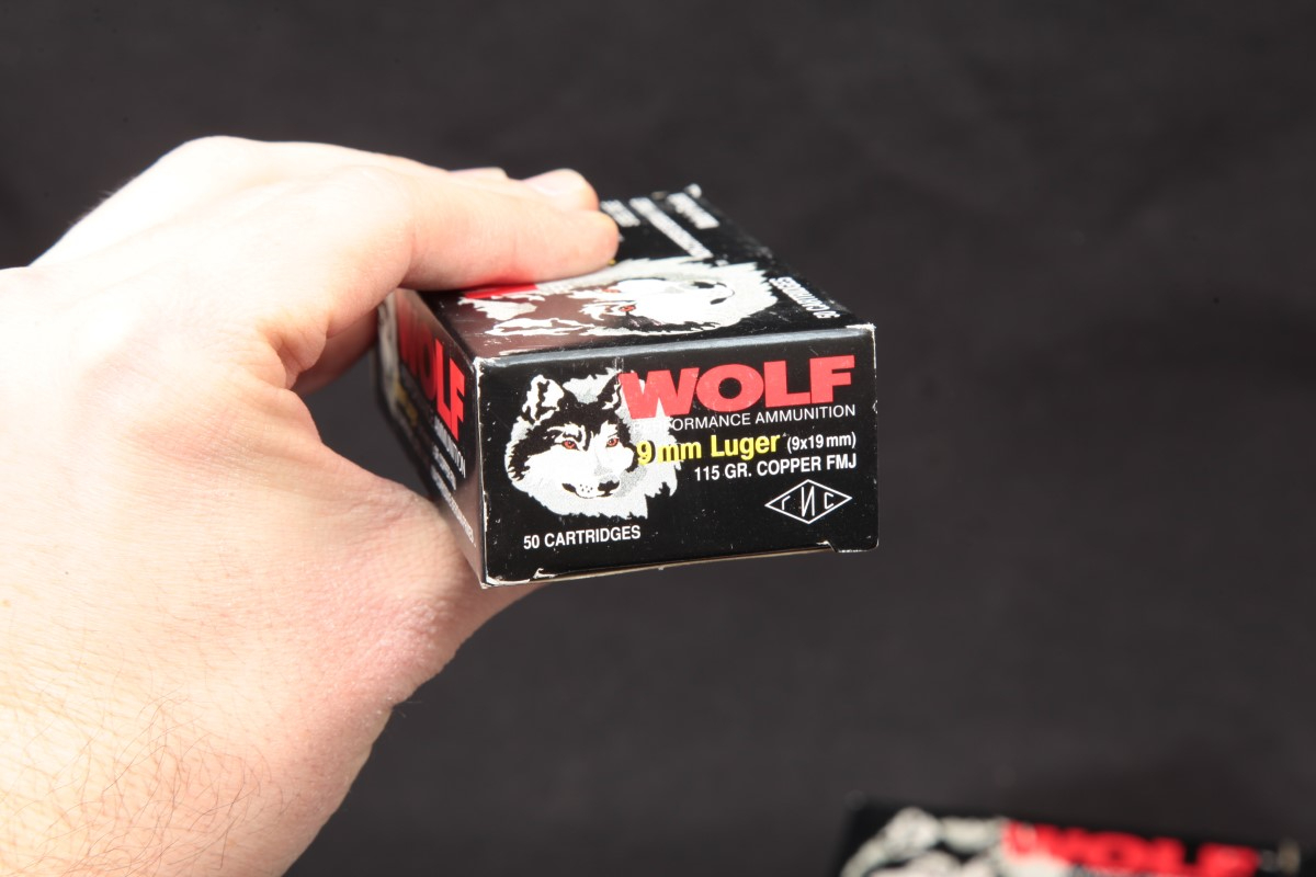 Wolf Ammunition 1000x 9mm Luger Wolf Performance Ammunition 115 Grain ...