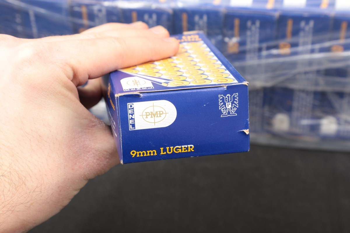1000x 9mm Luger Pmp Denel Ammunition 115 Grain Fmj Bullets 9x19mm ...