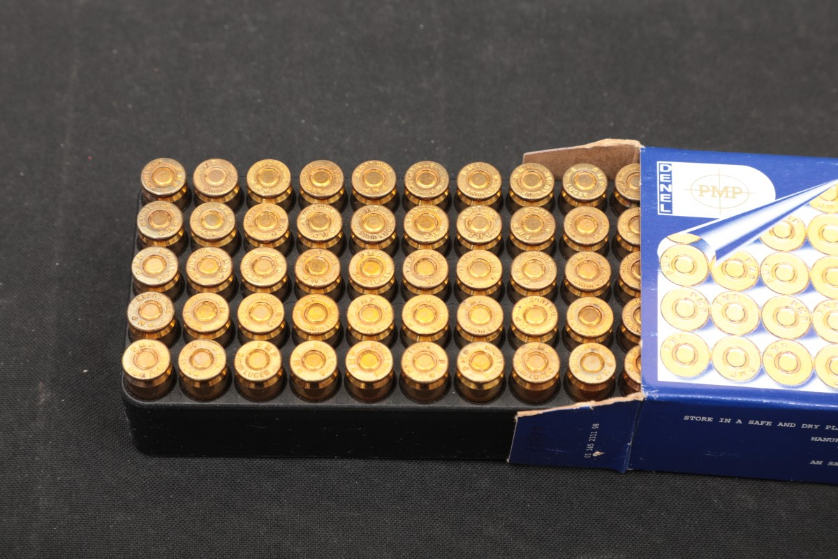 1000x 9mm Luger Pmp Denel Ammunition 115 Grain Fmj Bullets 9x19mm ...