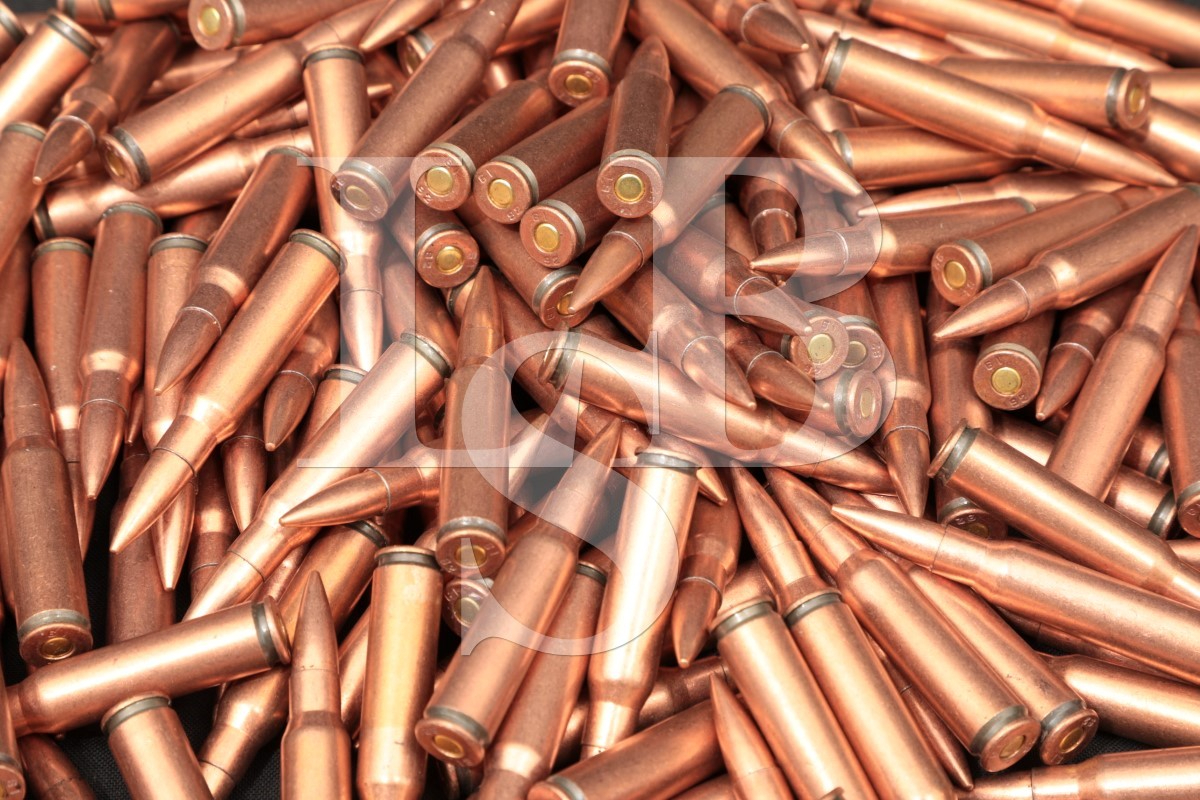 Chinese 200x .308 Win. Ammunition China Copper Washed Steel Bullets ...