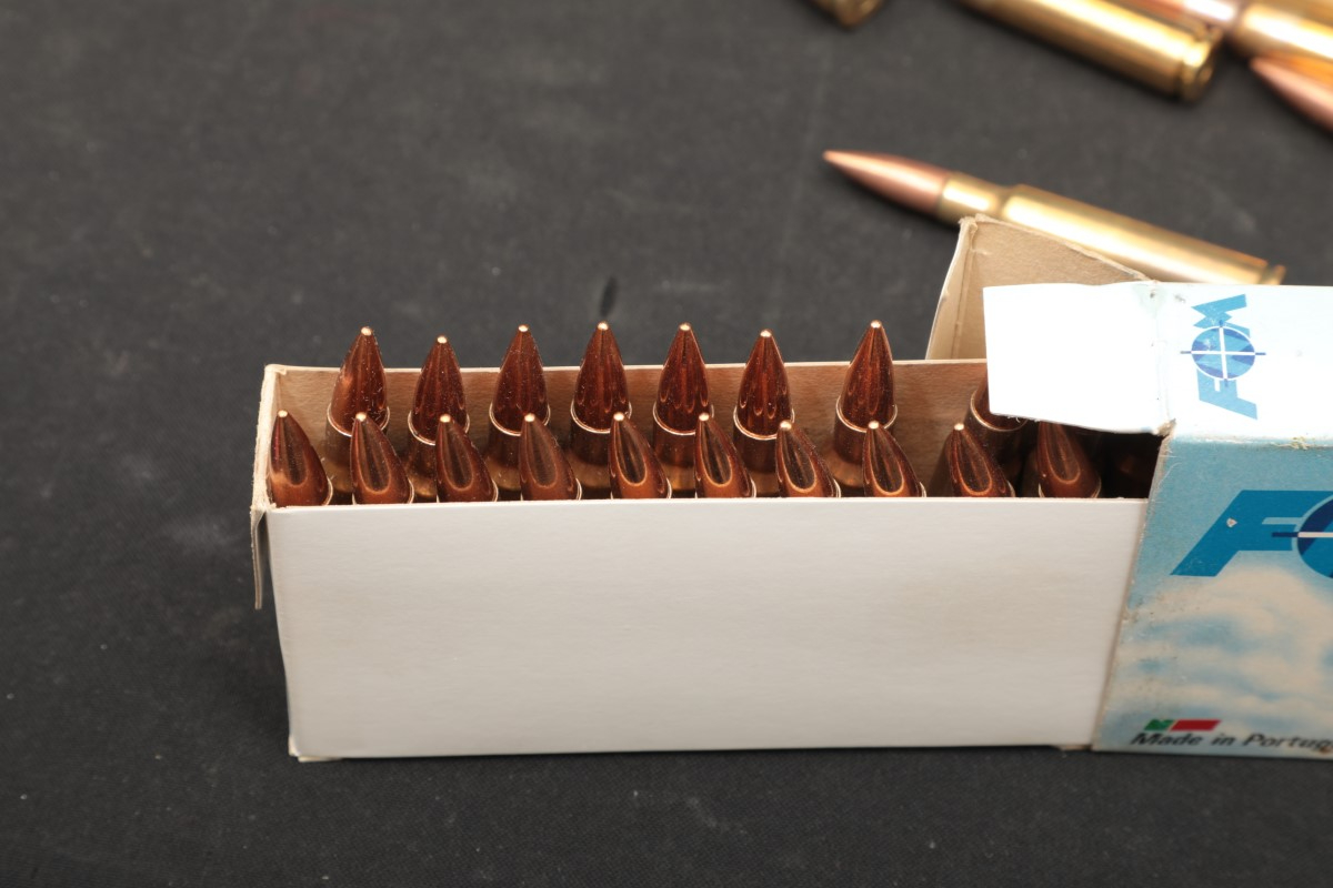 Mixed 112x 7.5x55mm Swiss Ammunition Ppu, Fn, Hornady Fmj & Sst Bullets ...