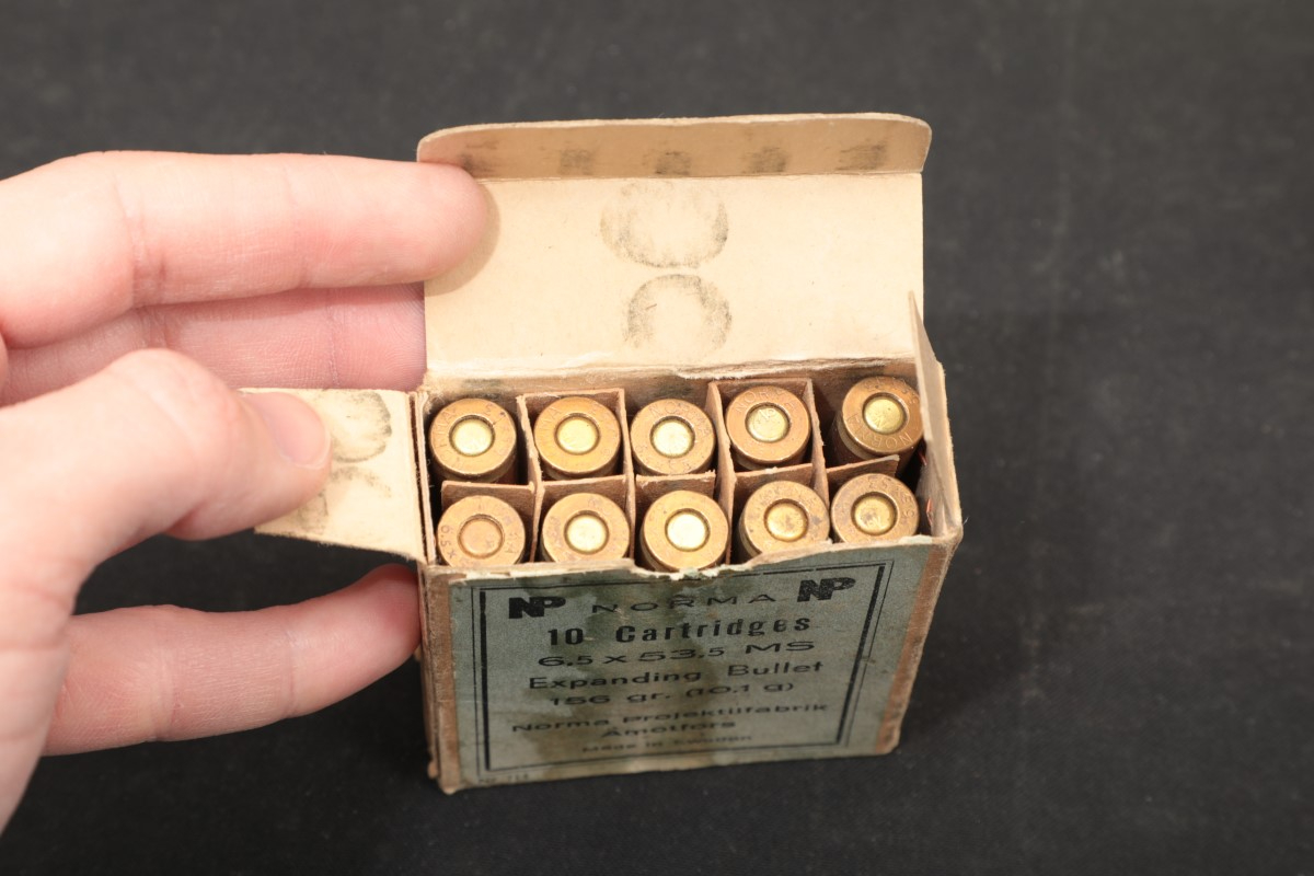 55x 6.5x54mm Mannlicher–Schönauer Vintage Ammunition FN, Kynoch, Norma ...