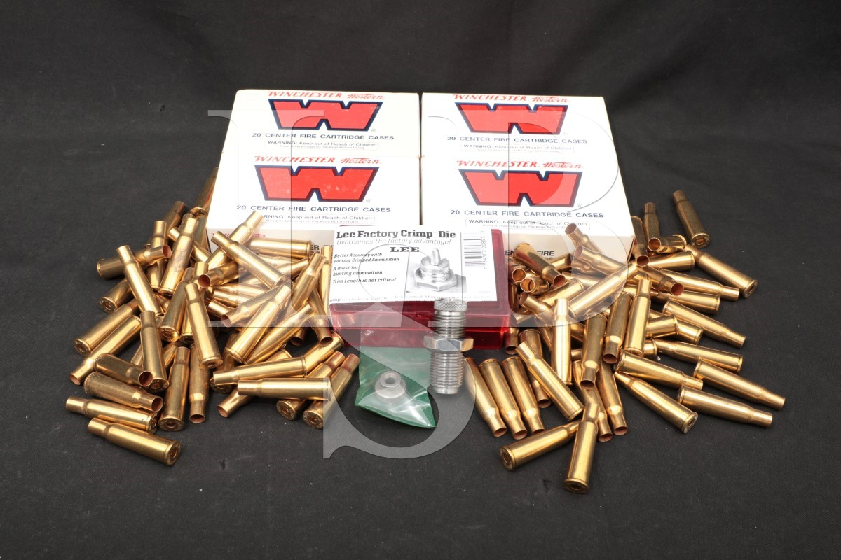 180x .348 Win. New Brass Cases Winchester Unprimed New Brass & 1x .348 ...