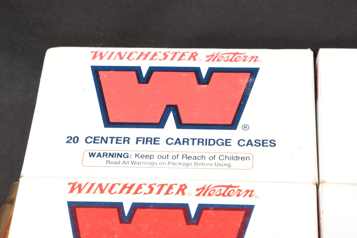 180x .348 Win. New Brass Cases Winchester Unprimed New Brass & 1x .348 ...