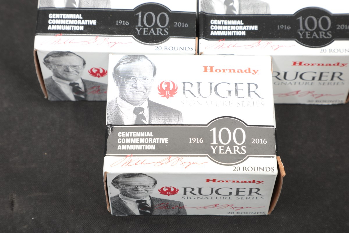 120x .480 Ruger Ammunition Hornady Custom & Signature Series 325 Grain ...