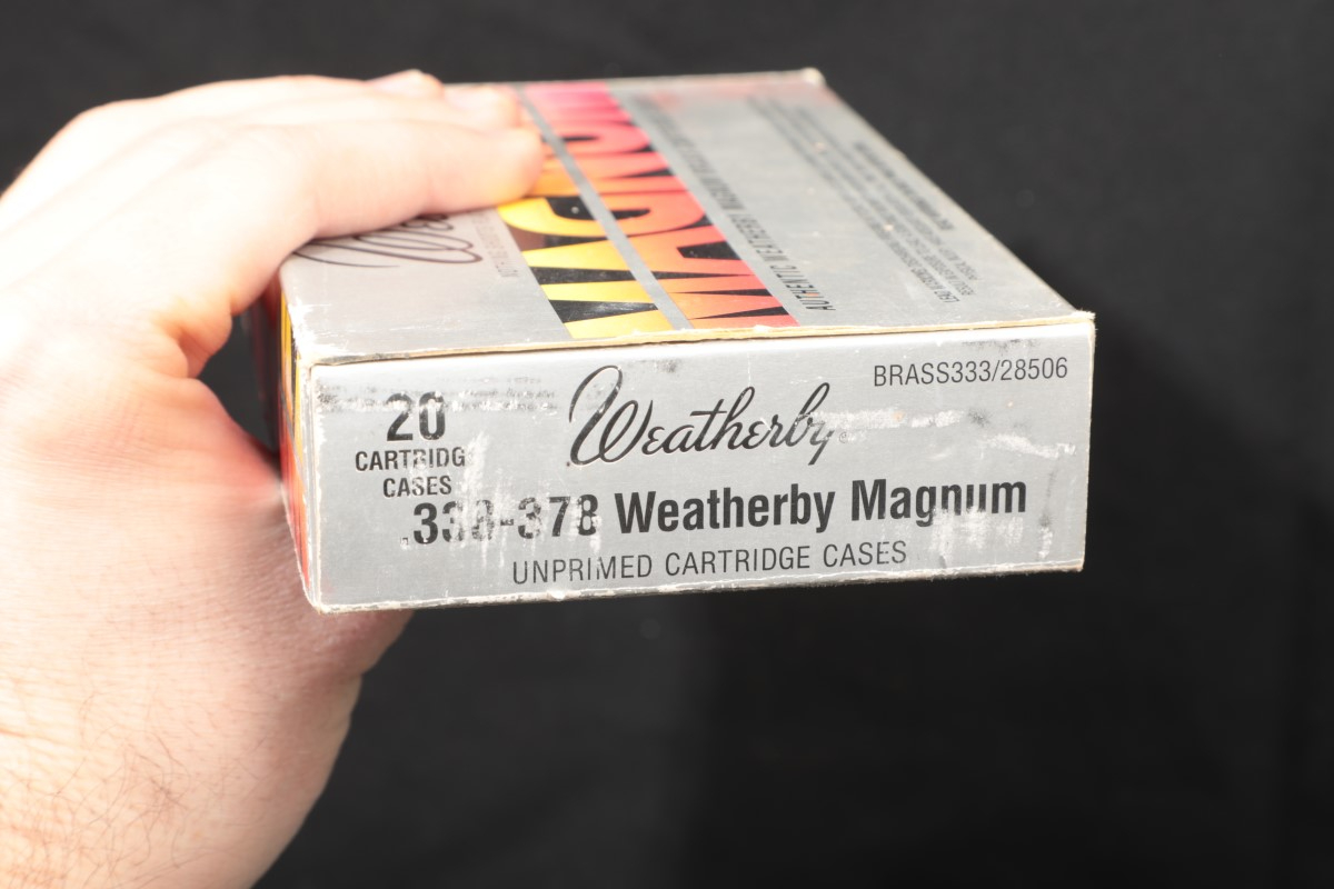 20x .338-378 Weatherby Magnum Reloaded Ammunition Jhp Bullets .338-378 ...