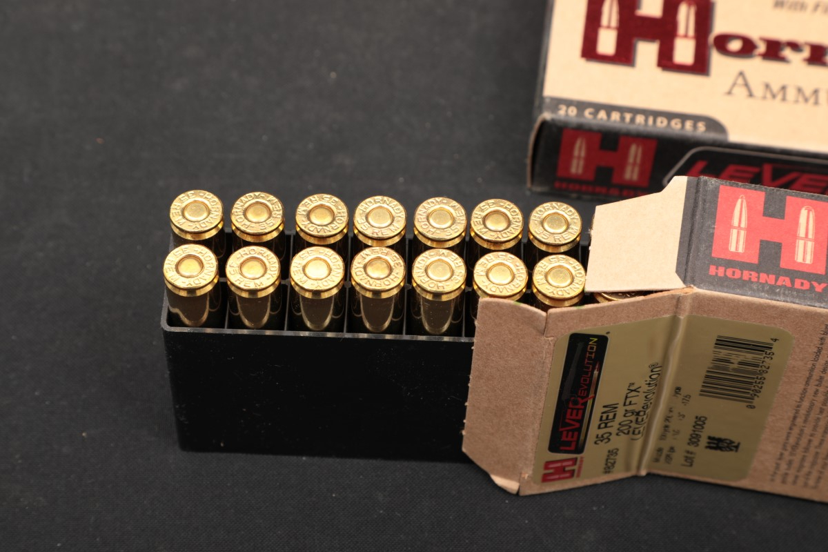 160x .35 Rem. Ammunition Hornady Leverevolution 200 Grain Ftx Bullets ...