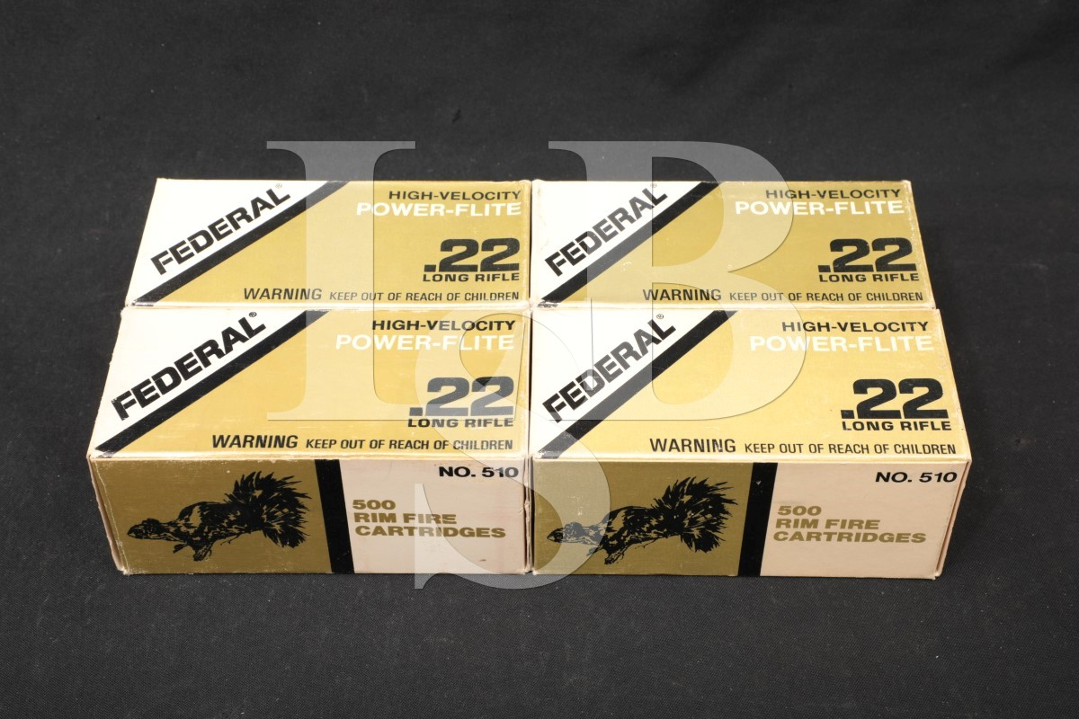 Federal Cartridge Corporation 2000x .22 Long Rifle High-Velocity ...