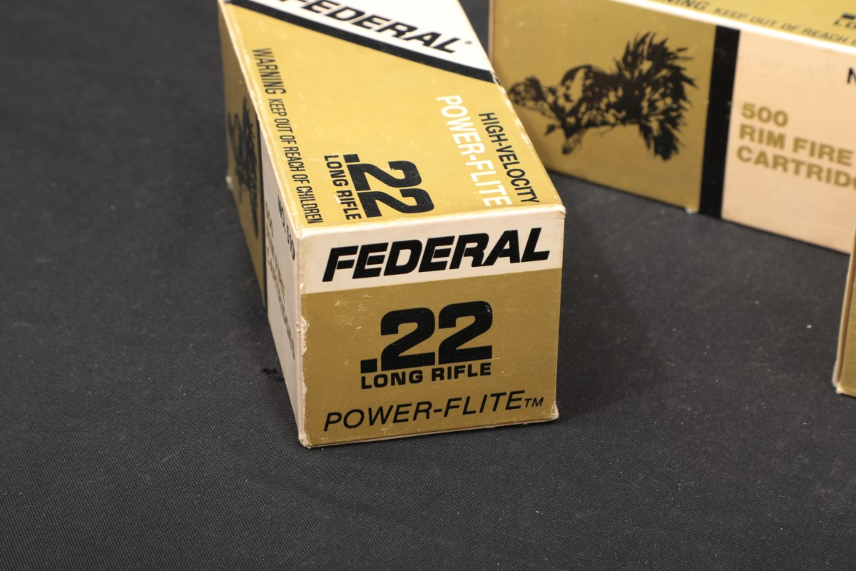 Federal Cartridge Corporation 2000x .22 Long Rifle High-Velocity ...