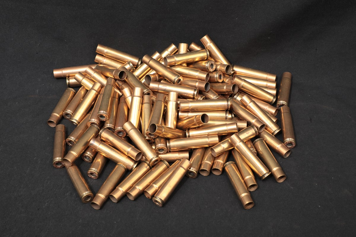 104x .35 Rem. Fired Brass Cases Rem. & Win. Cleaned & Deprimed .35 Remington Brass Cases .35 Rem ...