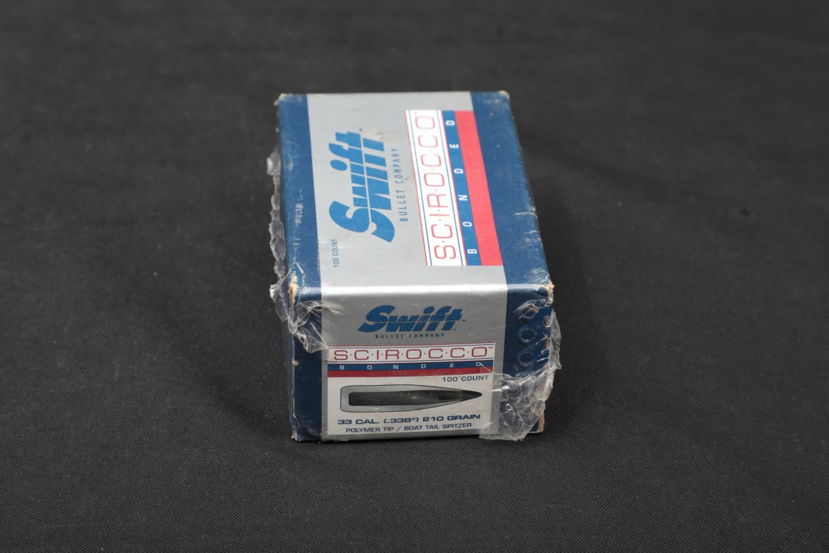 100x .33 Cal. Bullets .338 Diameter 210 Grain Poly Tip Bt Spitzer Swift ...
