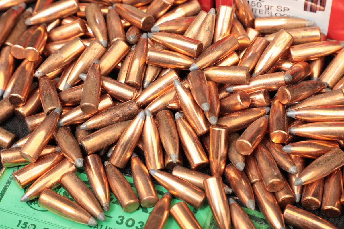 450x .303 Cal. Bullets Hornady & Sierra 150 Grain JSP Bullets .311 ...