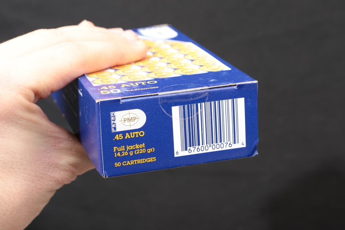 Pmp - Denel 500x .45 Acp Ammunition Pmp 220 Grain Fmj Bullets .45 ...