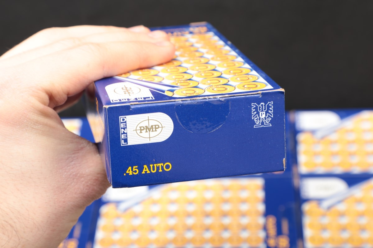 Pmp - Denel 500x .45 Acp Ammunition Pmp 220 Grain Fmj Bullets .45 ...