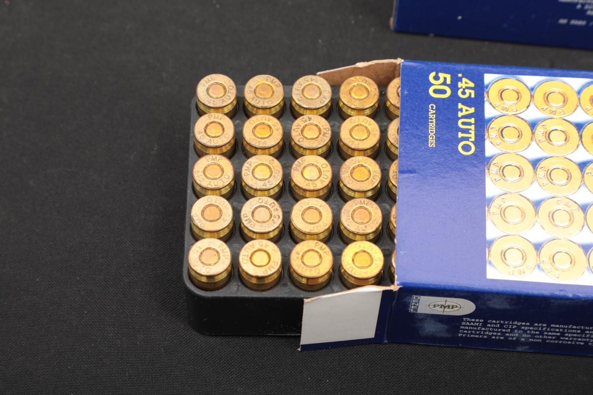 Pmp - Denel 500x .45 Acp Ammunition Pmp 220 Grain Fmj Bullets .45 ...