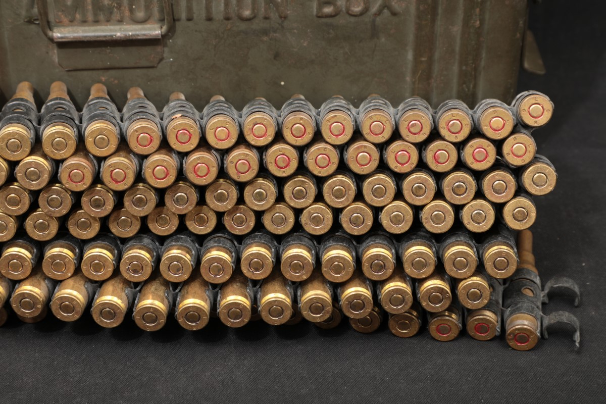 139x .308 Win. Blank Linked Ammunition Lake City 76, 77, 81, .7.62x51mm ...