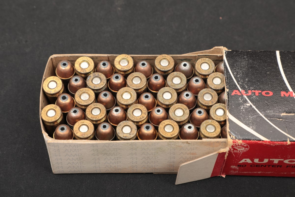 Made In Mexico 50x .44 Amp Ammunition 240 Grain Jhp Bullets Brass Cases ...