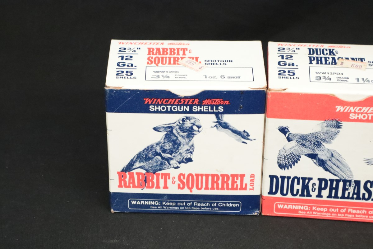 50x 12 Gauge Vintage Winchester Ammunition Plastic Hulls 2x Original ...
