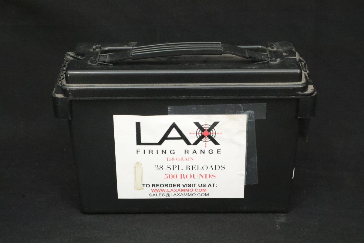Pictures: Lax Reloaded 500x .38 Special Reloaded Ammunition Win, Fed ...