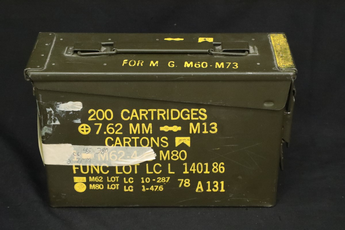 195x 7.5x54mm French MAS Ammunition Syrian FMJ Bullets in Original ...