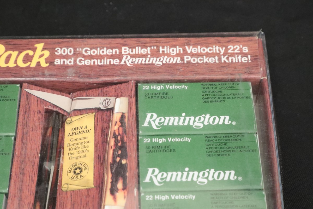 Remington 1x Rem. Gift Box With 300x Golden Bullet High Velocity ...