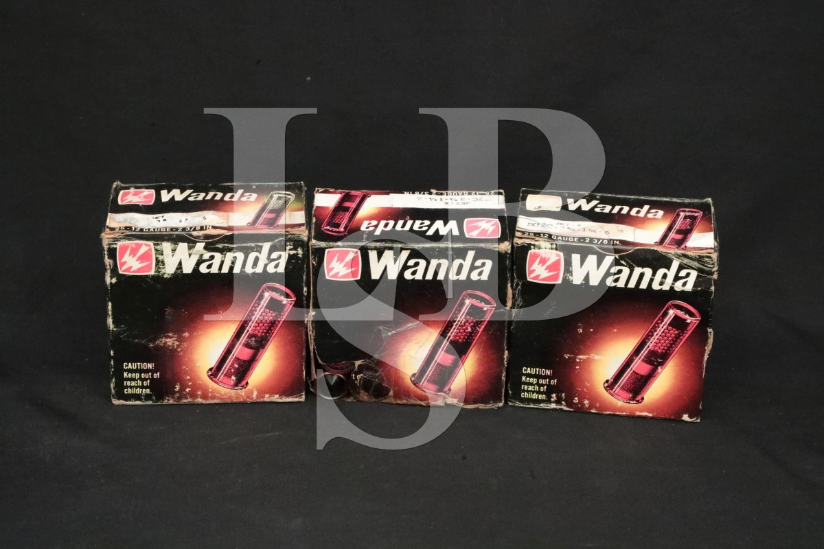 75x 12 Gauge Ammunition Wanda Jet-X Plastic Hulls 2 3/8" 1 1/4 Oz Lead ...