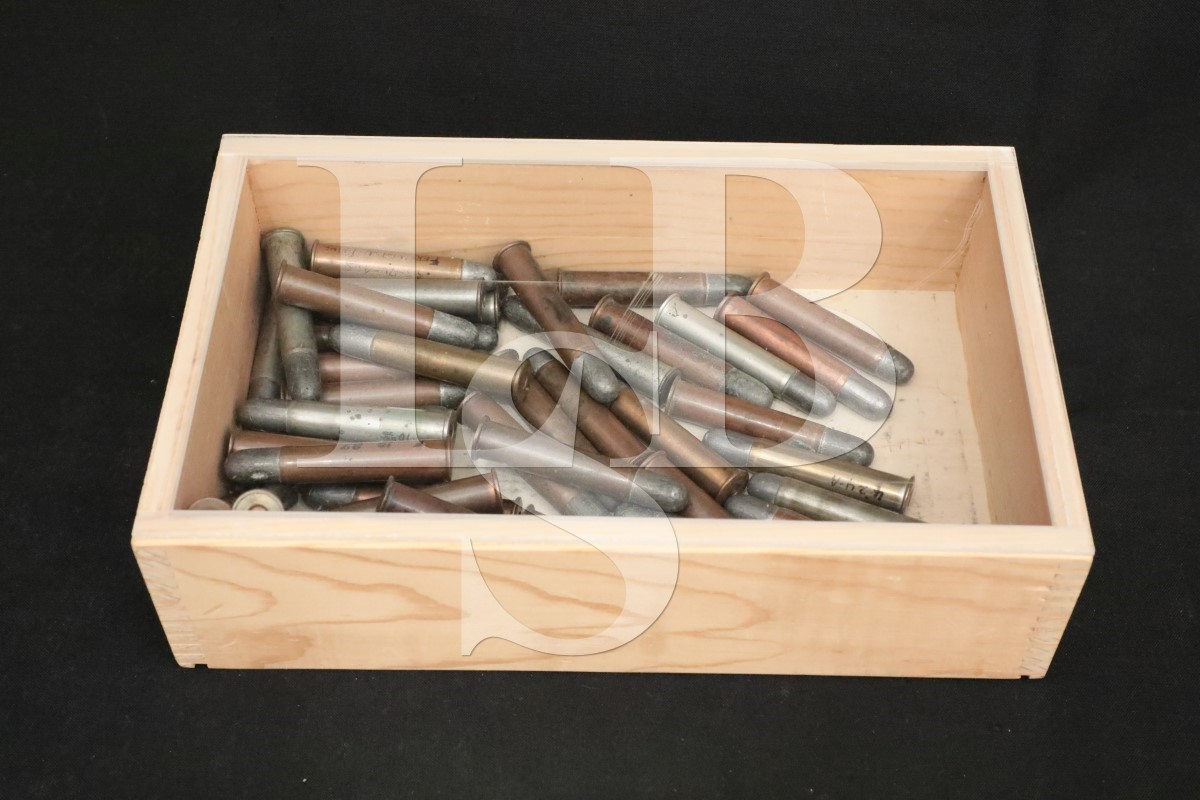 Mixed 46x .45-70 Gov`T. Collectors Lot Vintage Ammunition Late 1800`S ...