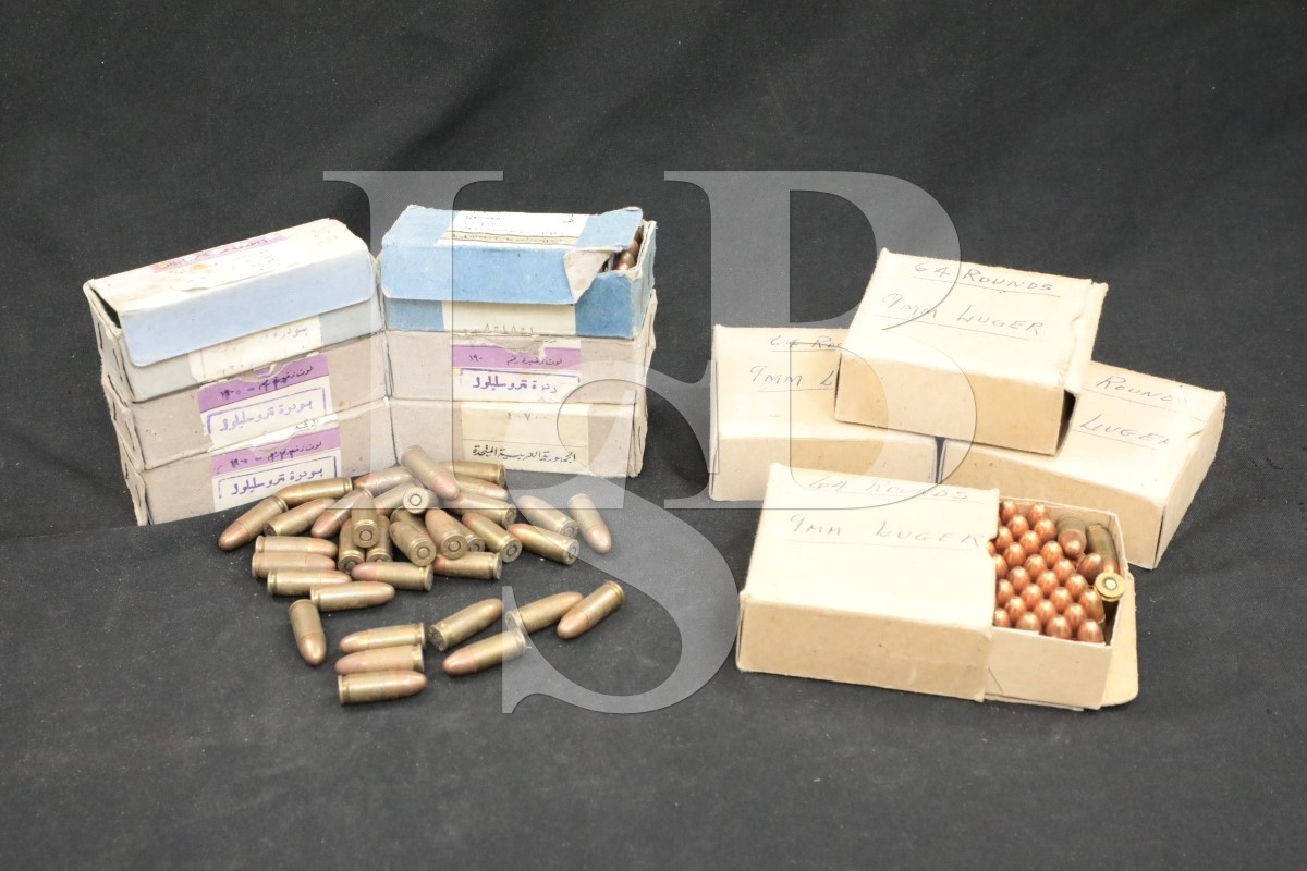 472x 9mm Luger Mixed Egyptian & So. African FMJ Bullets Non-Magnetic ...