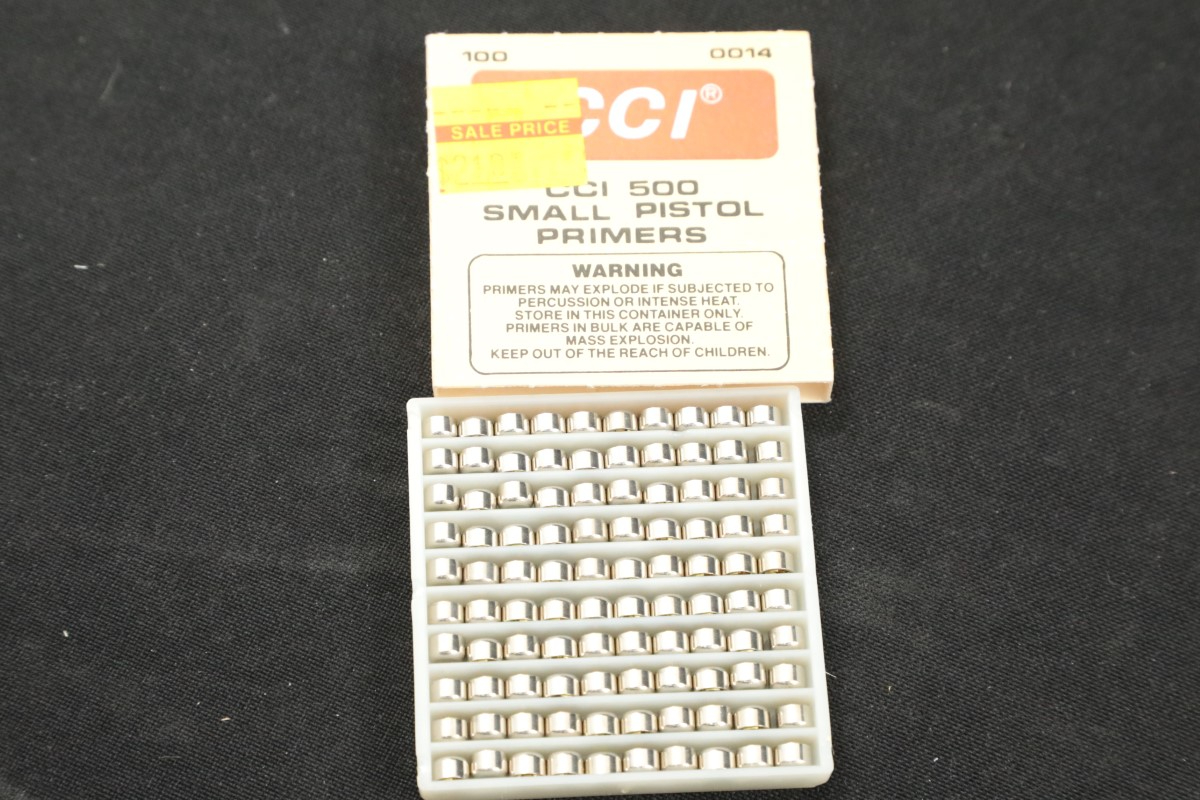 Cci Ammunition 4388x Small Pistol Primers Local Pickup Only Cci Mixed ...