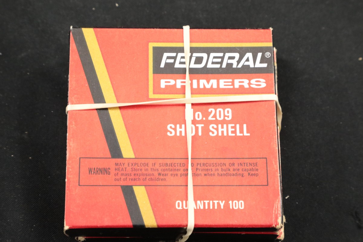7179x 209 Shot Shell Primers *Local Pickup Only* Mixed Win, Fed, Rem ...